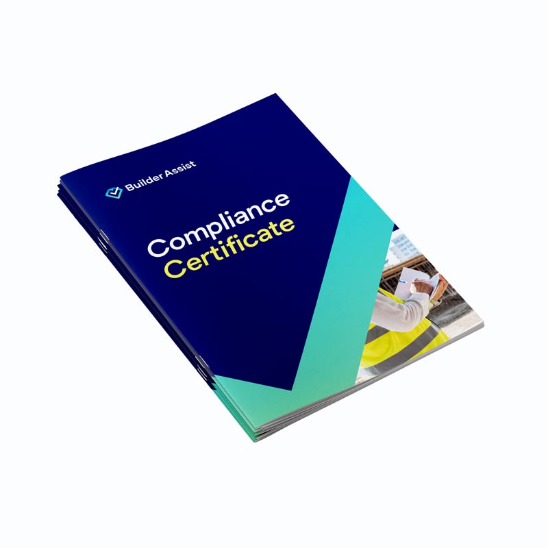 Download Compliance Certificate Template | Builder Assist
