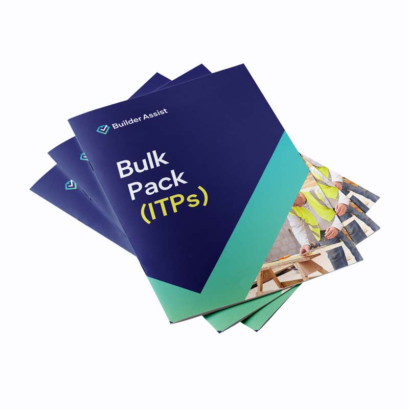 Carpentry Inspection Test Plans (ITPs) Templates - Builder Assist