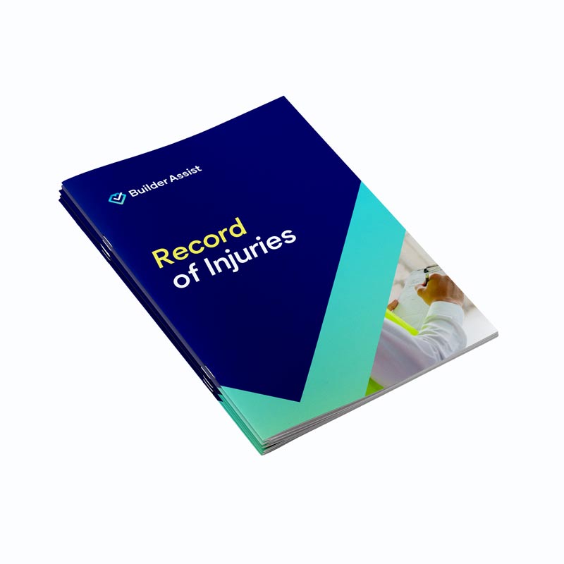 Download First Aid Register of Injuries Template | Builder Assist