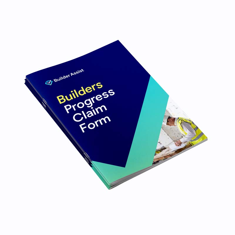 Builders Progress Claim Form - Downloadable Document Template
